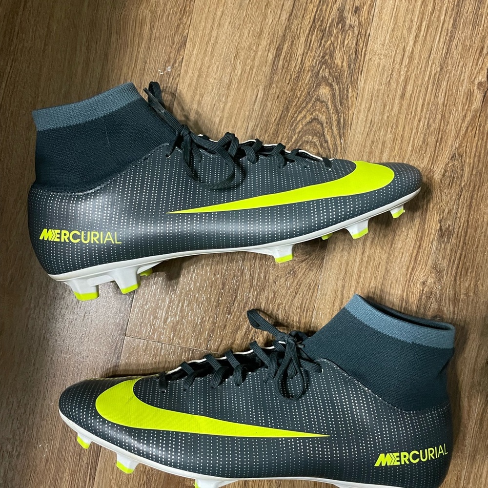 Nike Mercurial Superfly V Cr7 Fg Moss Green Soccer Sh… - Gem